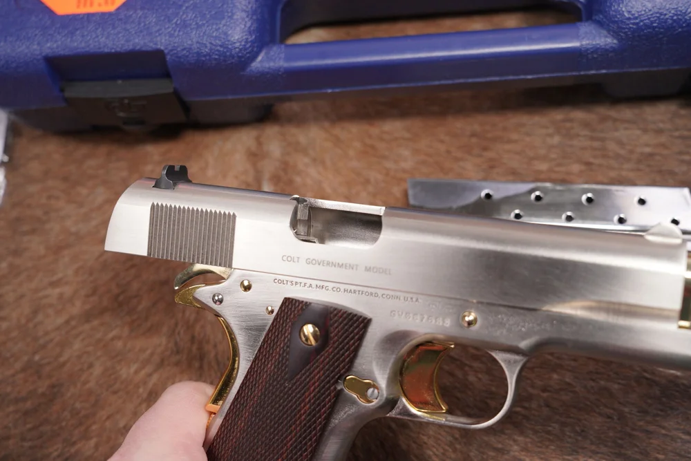 Custom Colt Government Model Series 70 .38 Super 5 Inch 1911 CA PPT ...