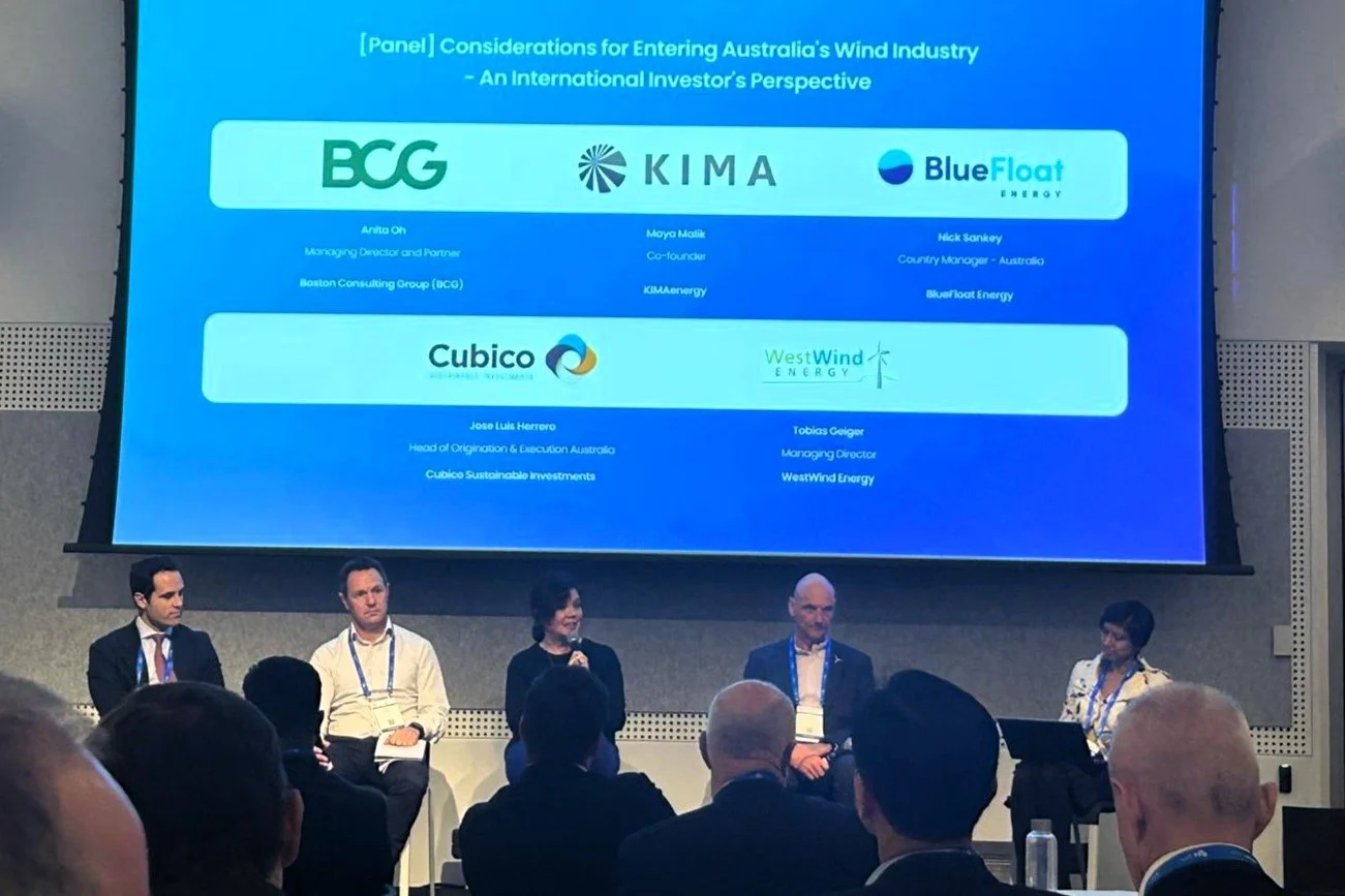 KIMAenergy at AUWE 2024 – Unlocking wind capital — KIMAenergy