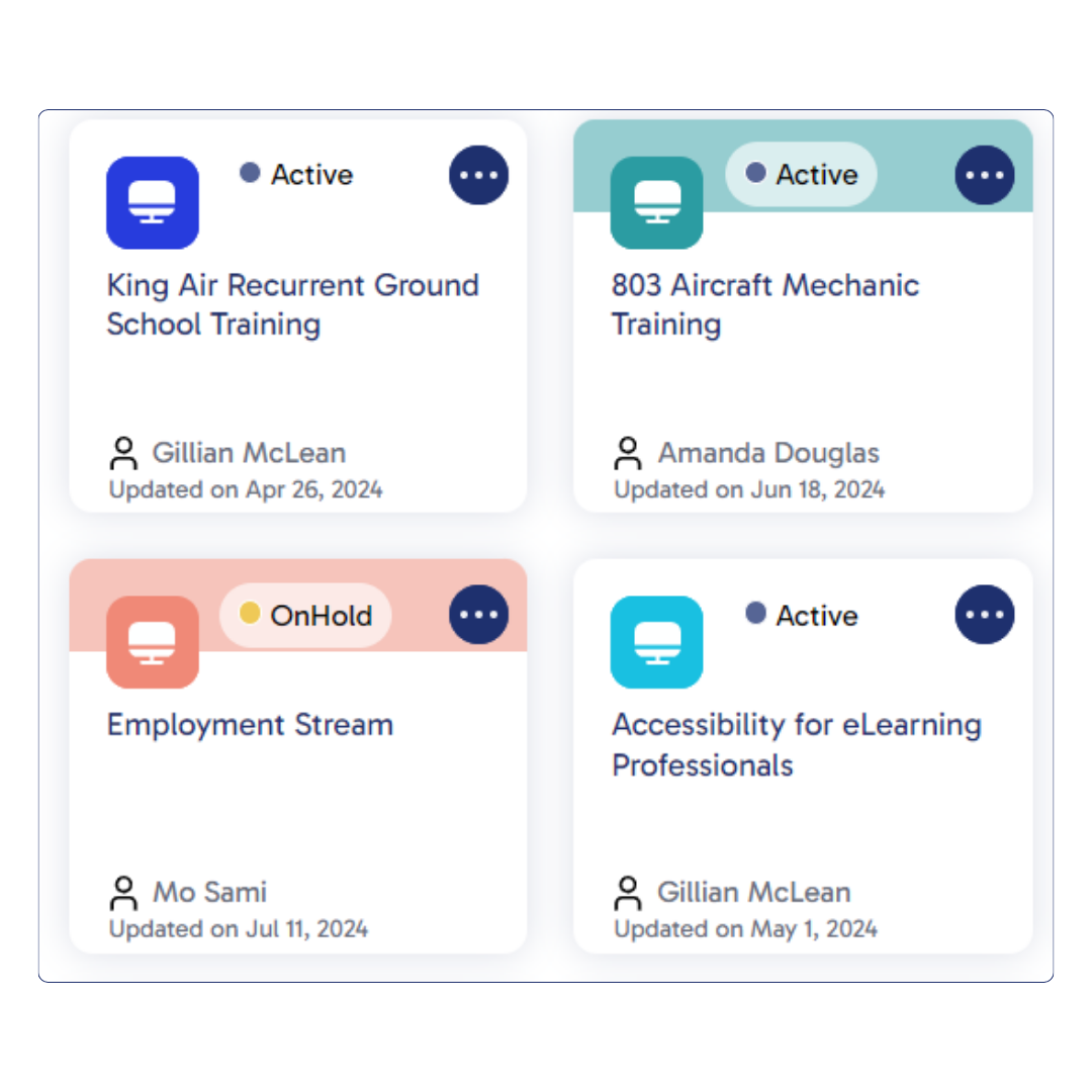 Corporate eLearning & Training Software — eClarity Learning Design System