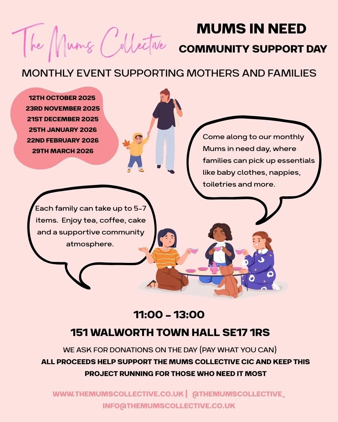 What's on? — Walworth Town Hall Community Space