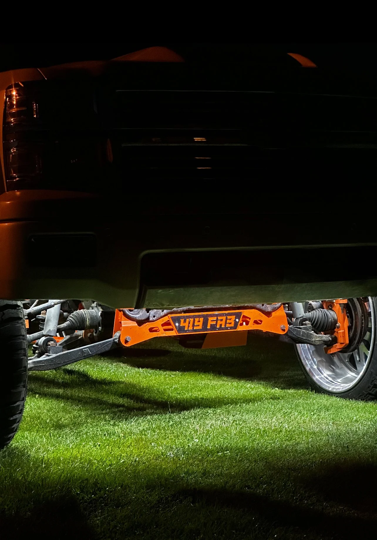 Custom GM and Chevy 1500 Rough Country Cross Member Overlay — 419 Fab