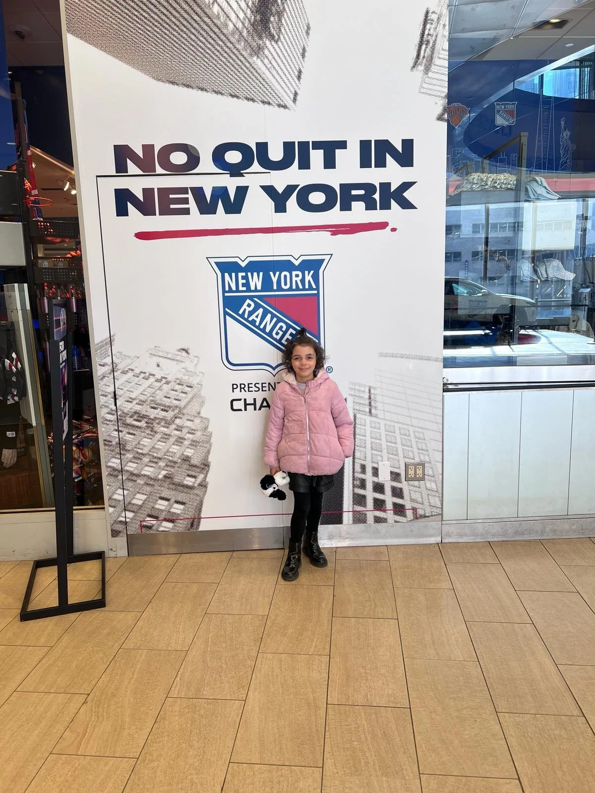 Arianna's visit to MSG — St. George's Society of New York
