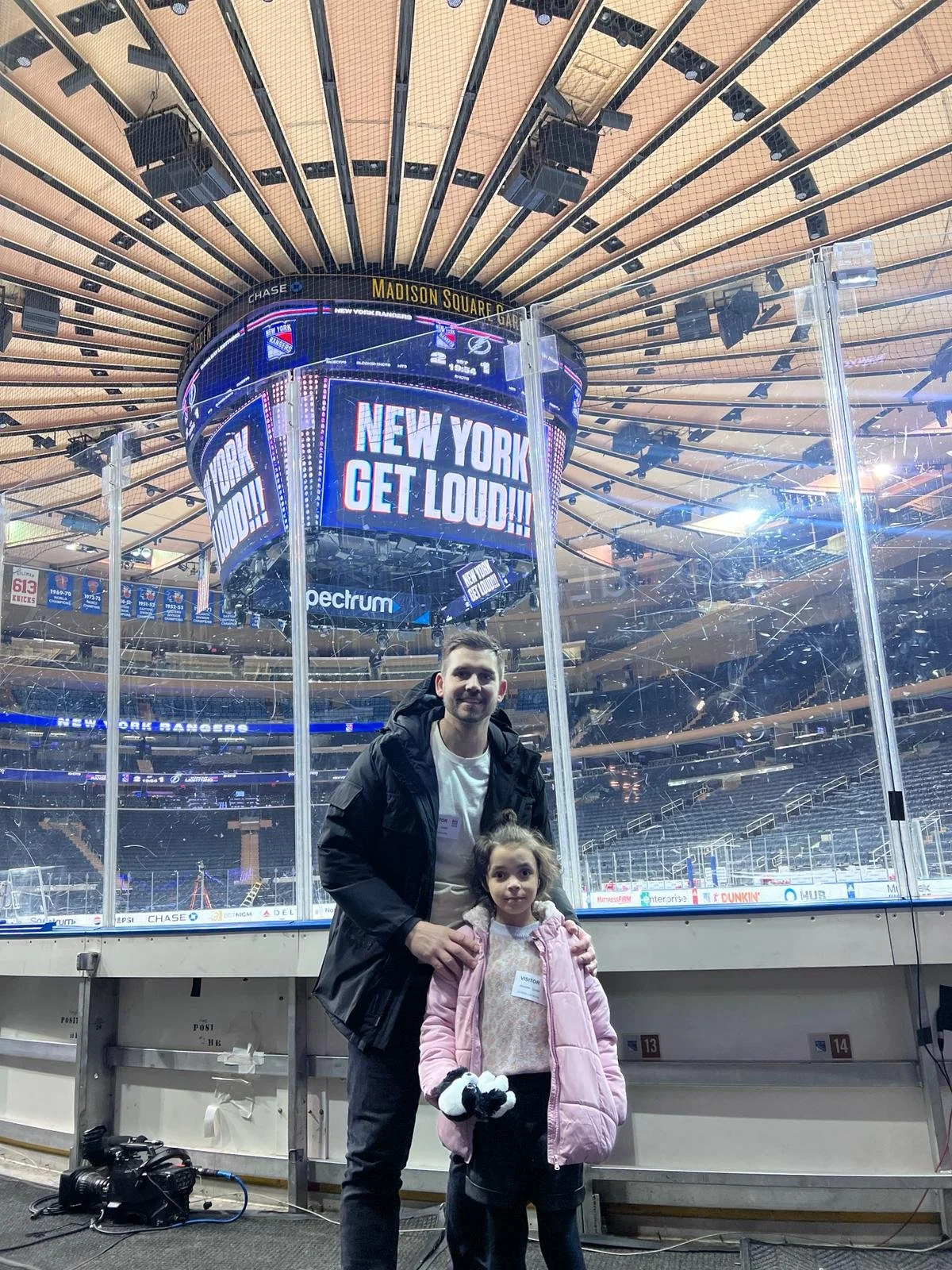 Arianna's visit to MSG — St. George's Society of New York