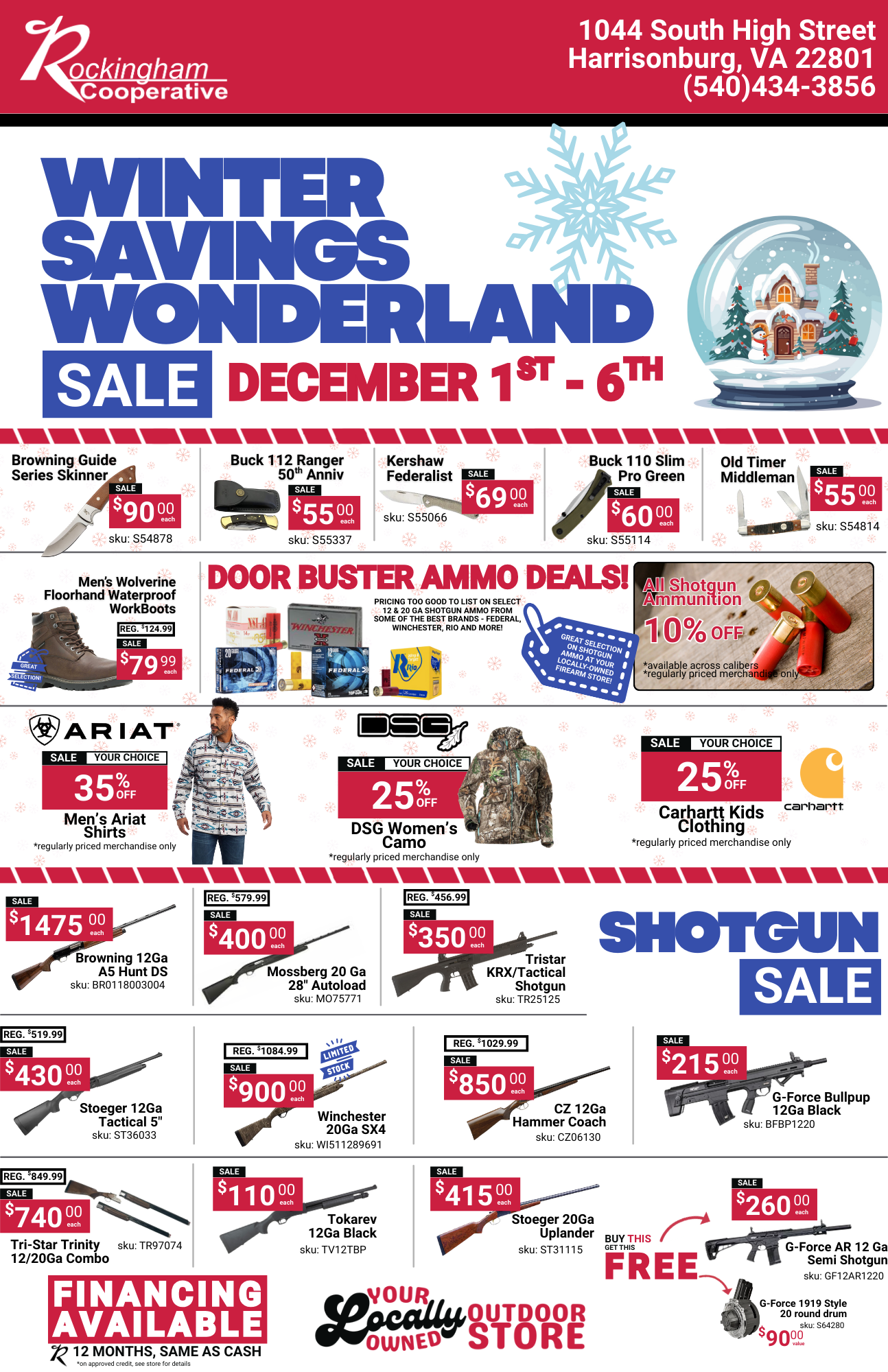Winter Savings Wonderland Sale — Rockingham Cooperative