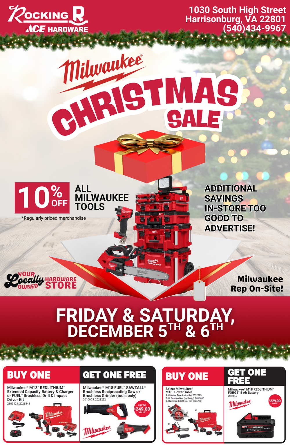 Milwaukee Christmas Sale — Rockingham Cooperative