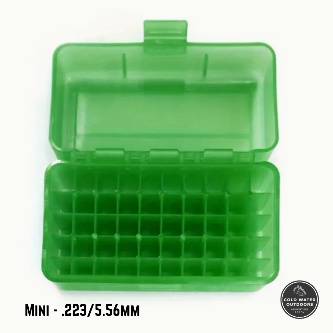 CWO 50 Round Rifle Ammo Box — coldwateroutdoors.co.nz