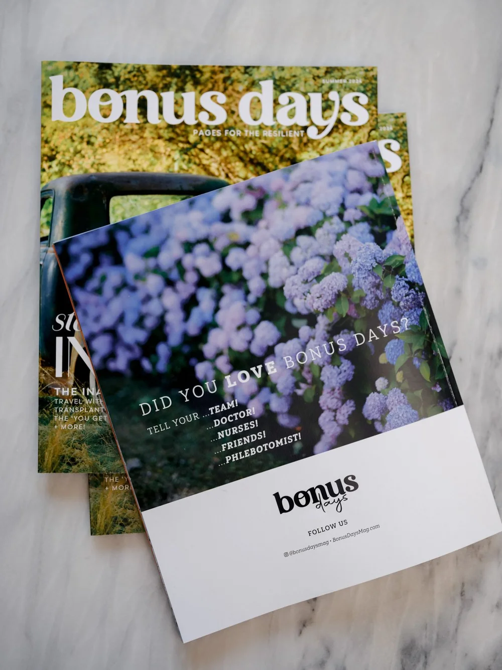 Bonus Days Magazine : Issue 4 Summer 2025 — Bonus Days Magazine