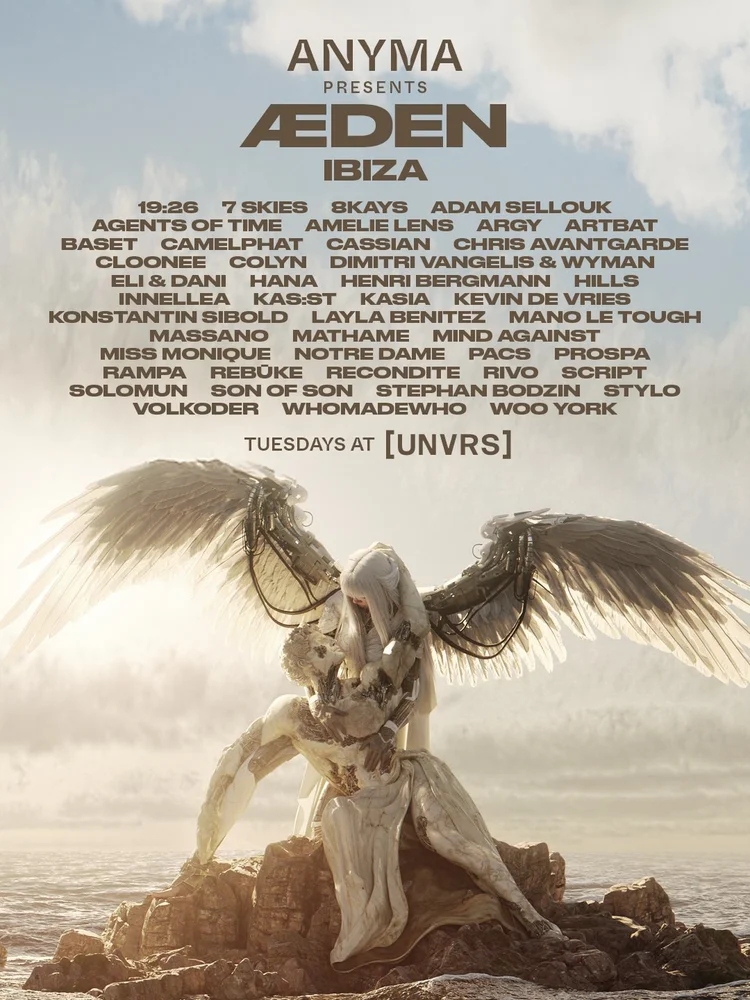 ÆDEN WORLD TOUR 2026 — Anyma
