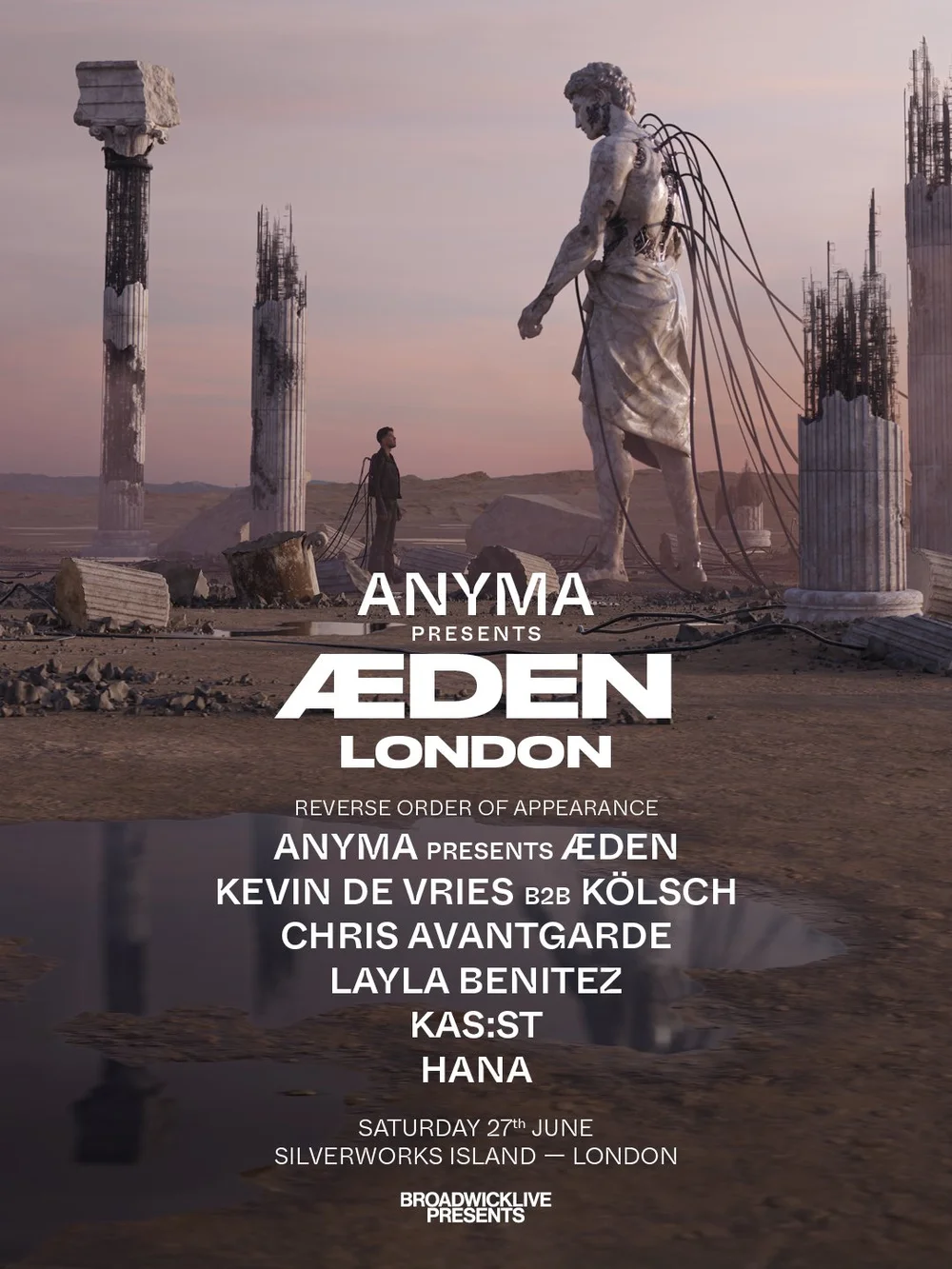 ÆDEN WORLD TOUR 2026 — Anyma