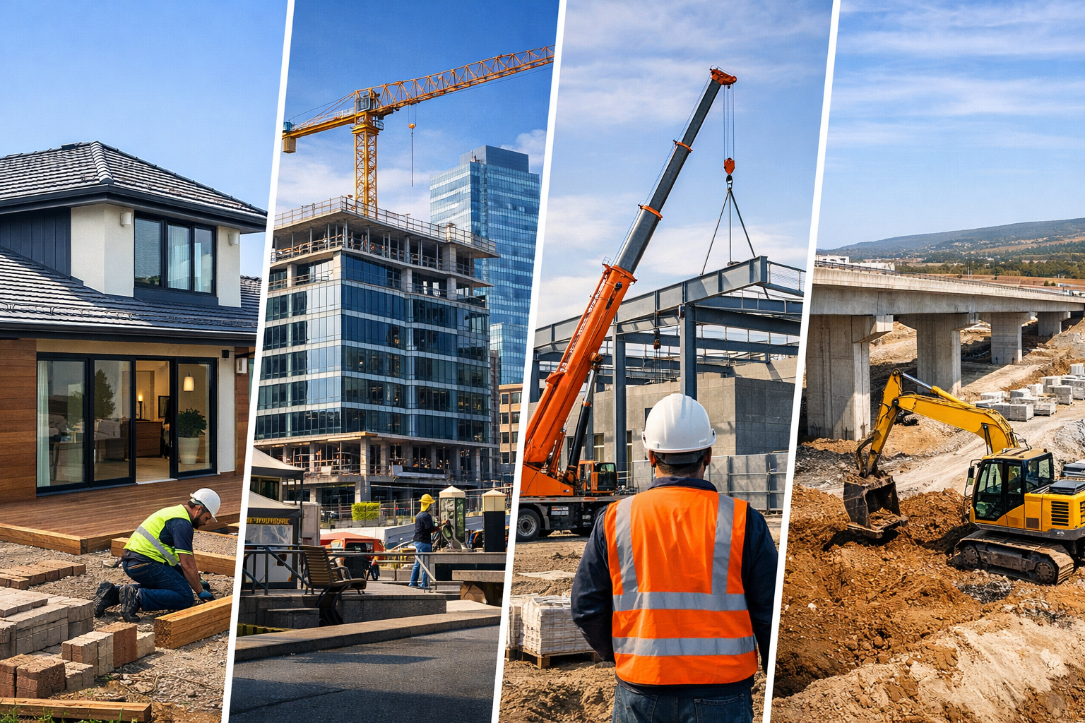 What Are the 4 Main Types of Construction? A Canberra Guide That ...