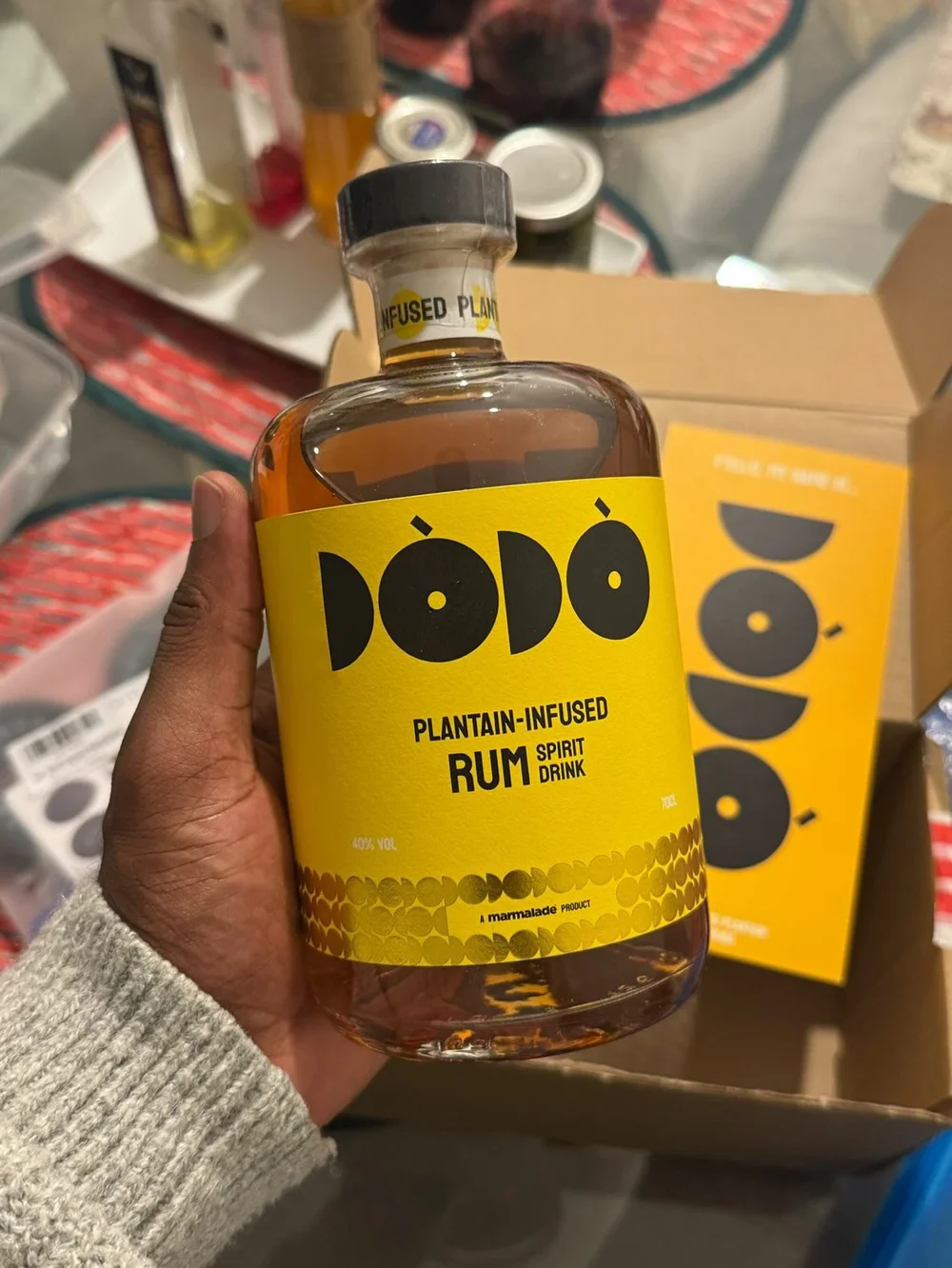 DÒDÒ | Plantain-Infused Rum | Flavoured Spirit Drink