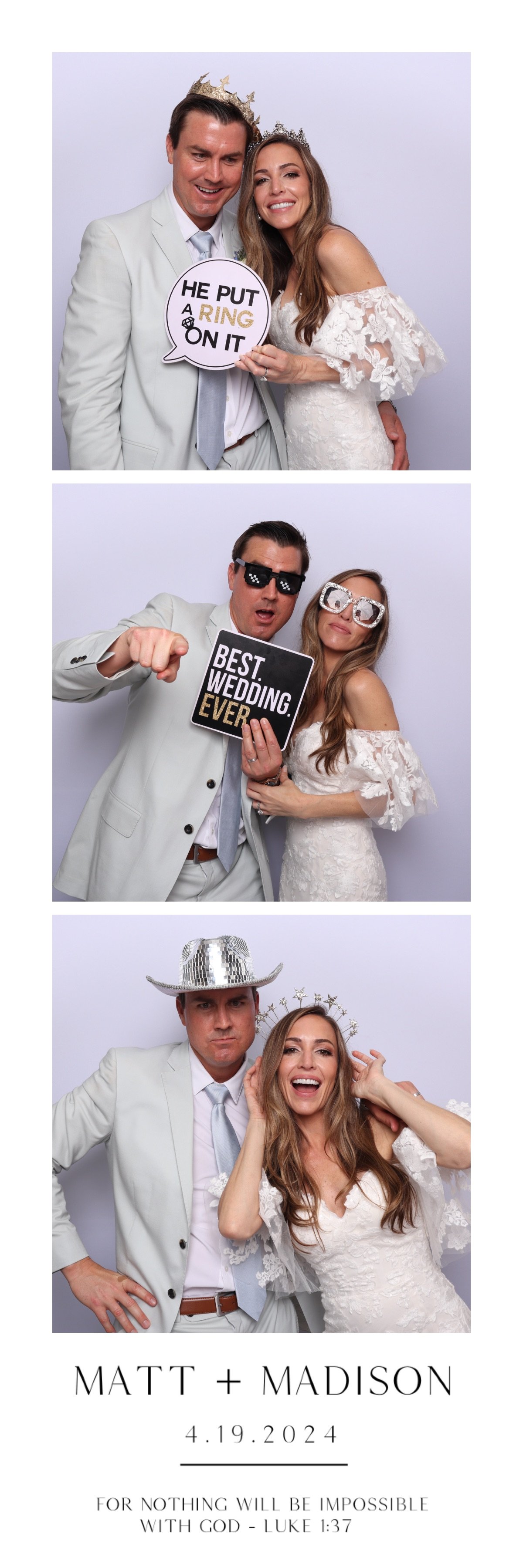 Own the Moment Booth — Florida Photo Booth Rental