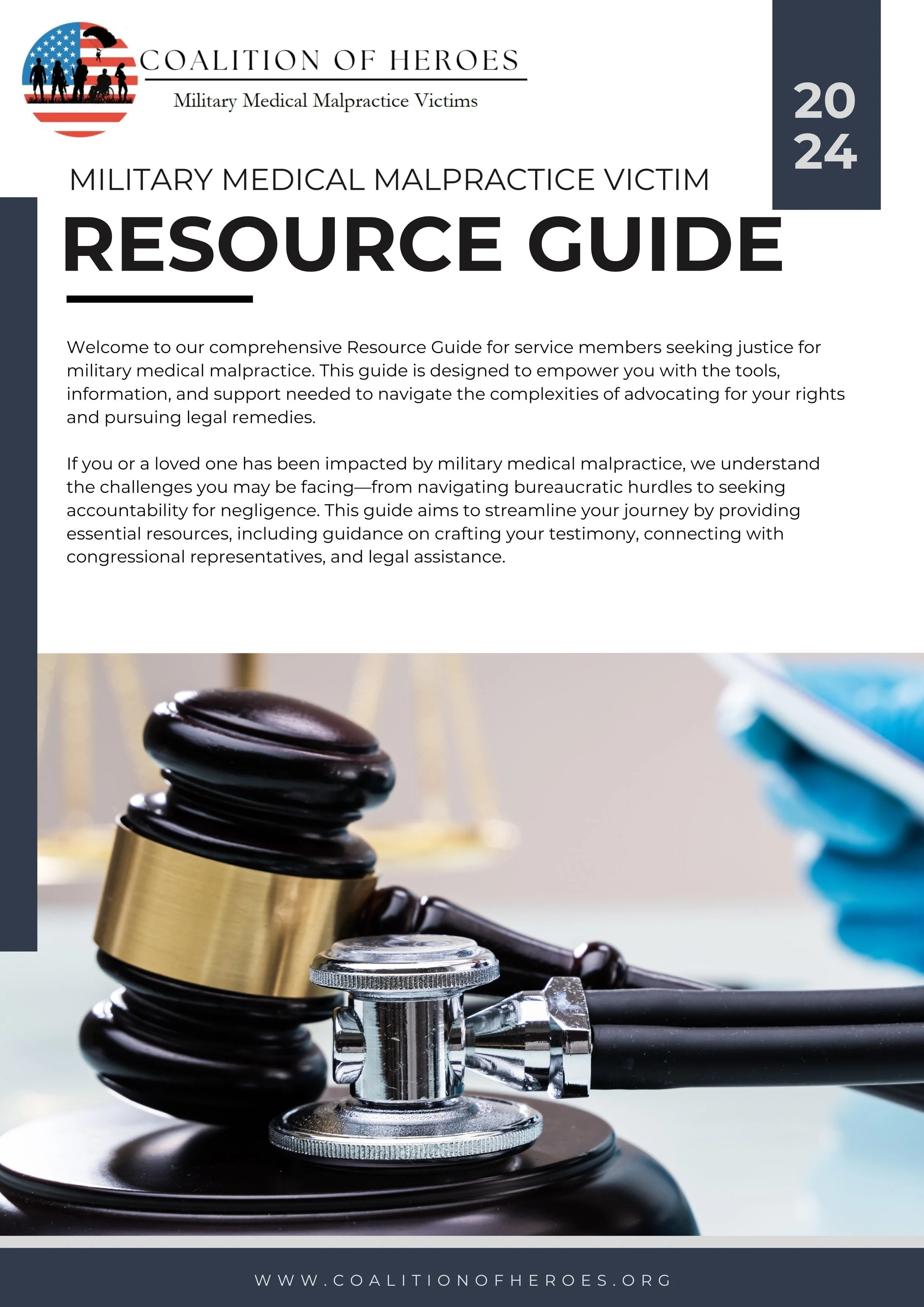 Military Medical Malpractice Victim Resource Guide — Coalition of Heroes