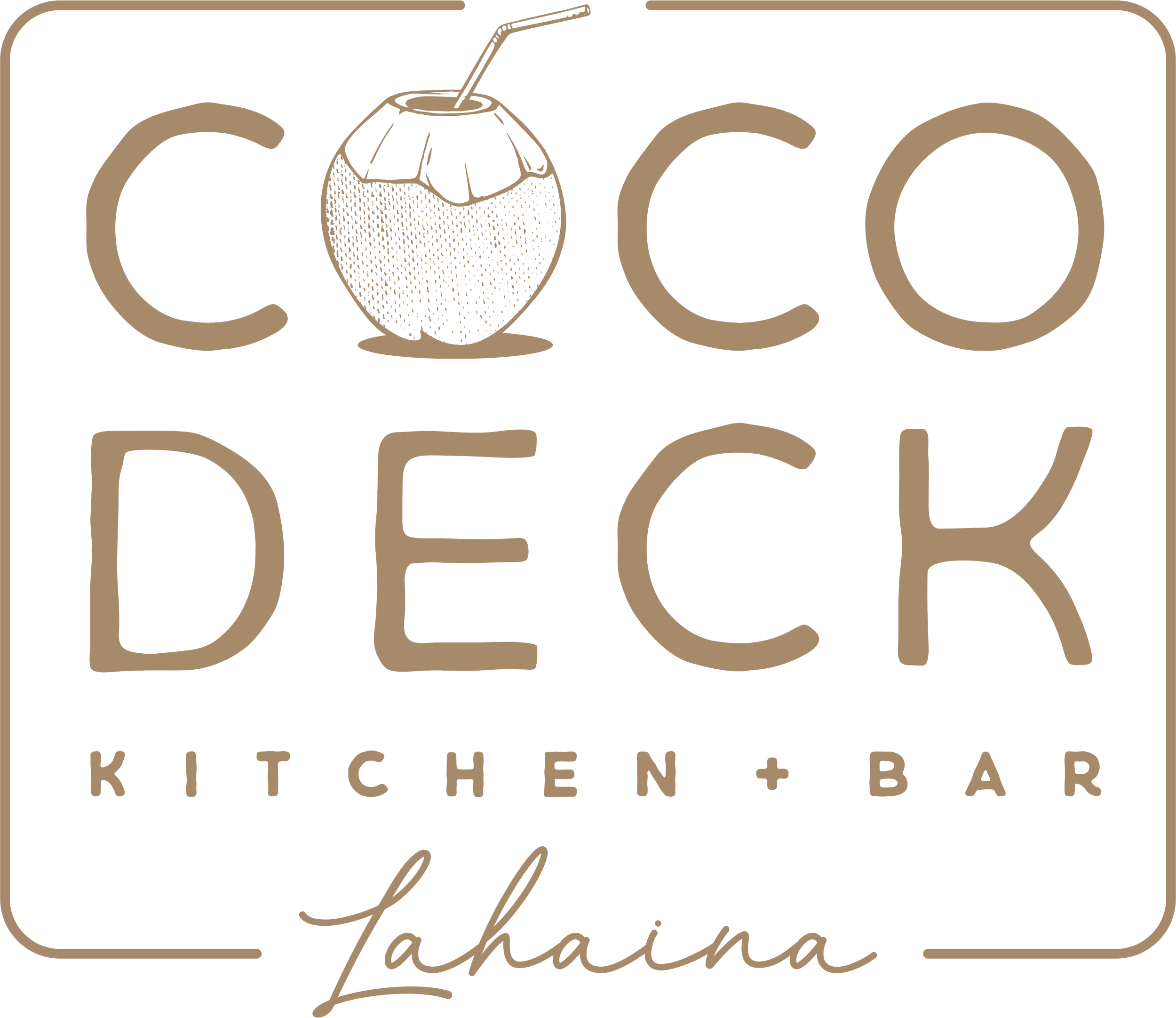 Coco Deck Lahaina | Kitchen + Bar