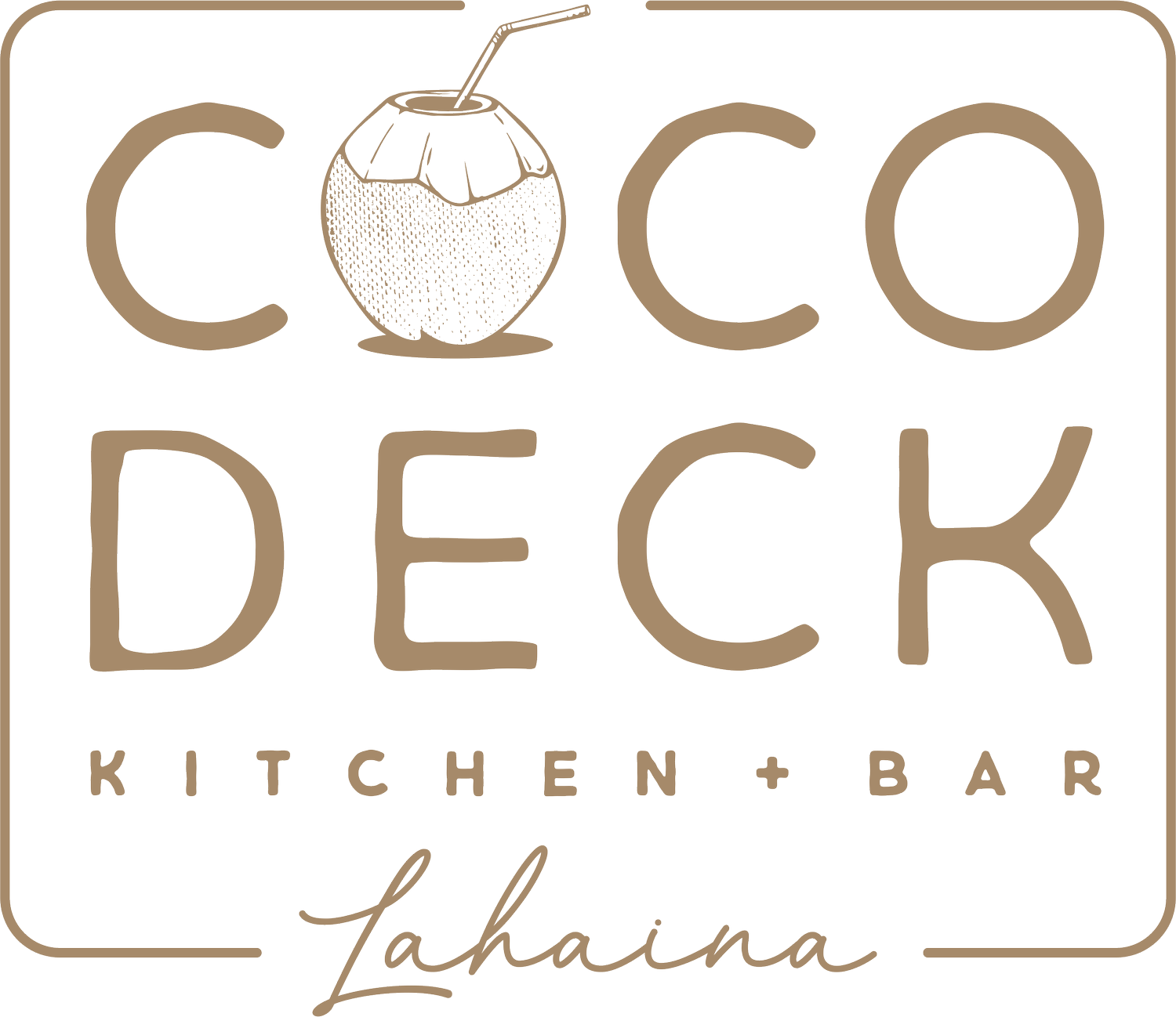 Coco Deck Lahaina | Kitchen + Bar