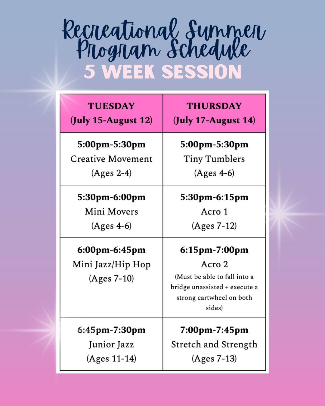 Register — Studio 11 Dance Company