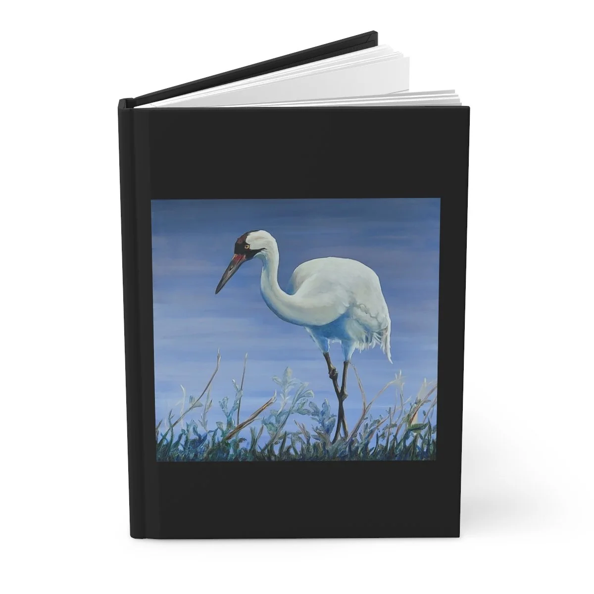 Whooping crane family in Lake -poster- Wildlife Art for Wildlife to ...