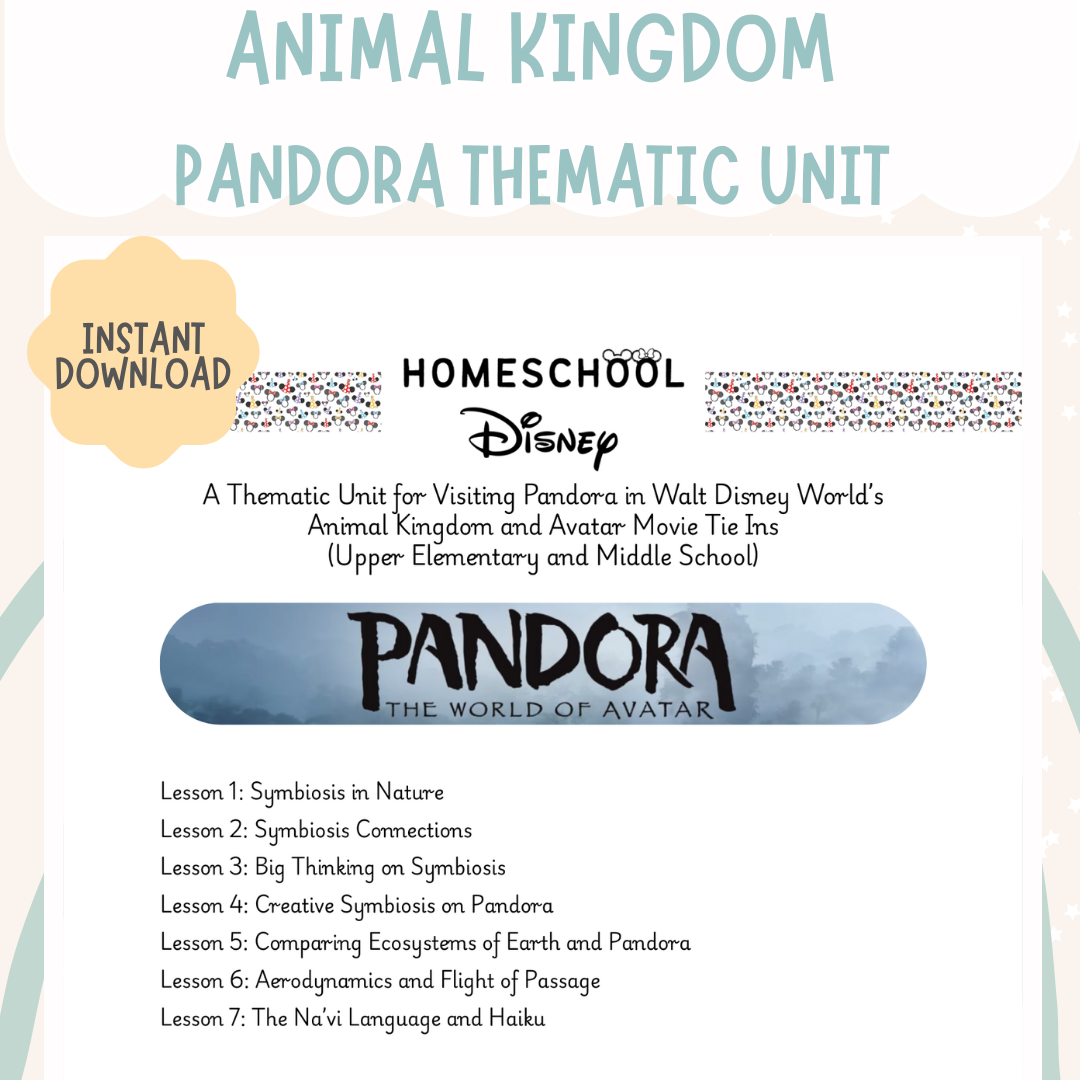 Animal Kingdom Printable Worksheets — Disney Homeschool by Holly Leary