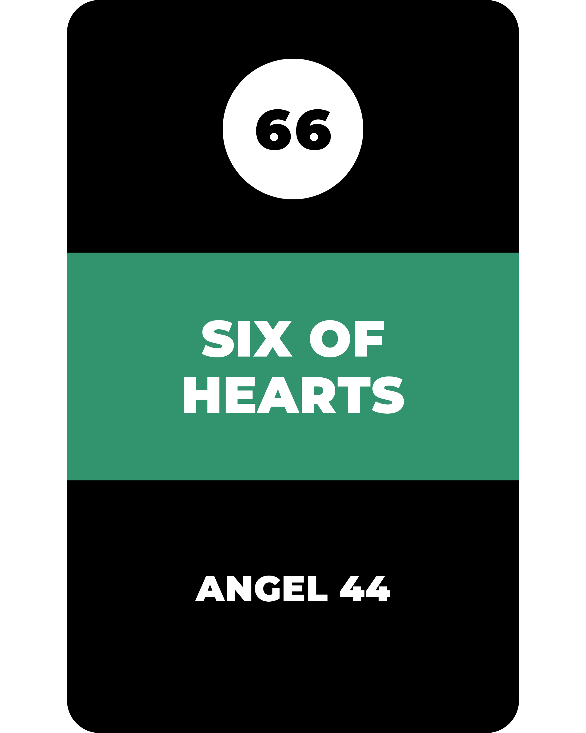 SIX OF HEARTS (66) | The Liberated Tarot