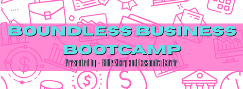 Boundless Business Bootcamp — Cassandra Barrie