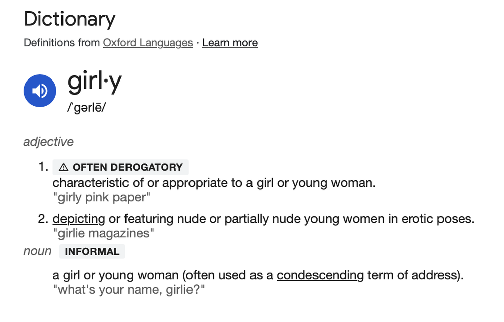 I’m Just A Girl: An Ongoing Exploration of What It Means to Be Girly ...