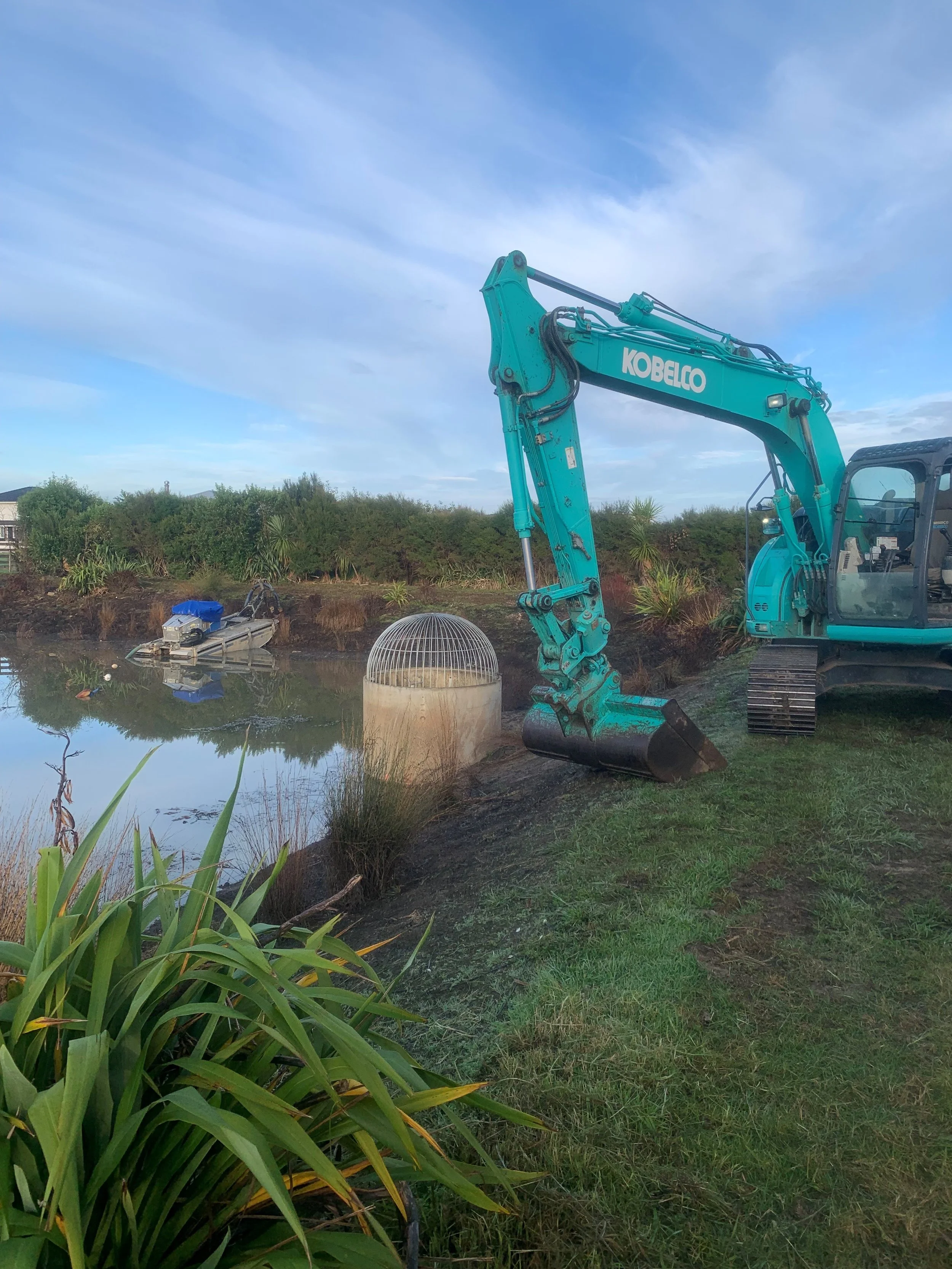 Pond Maintenance — Glasgow Contractors | Environmental Enhancement ...