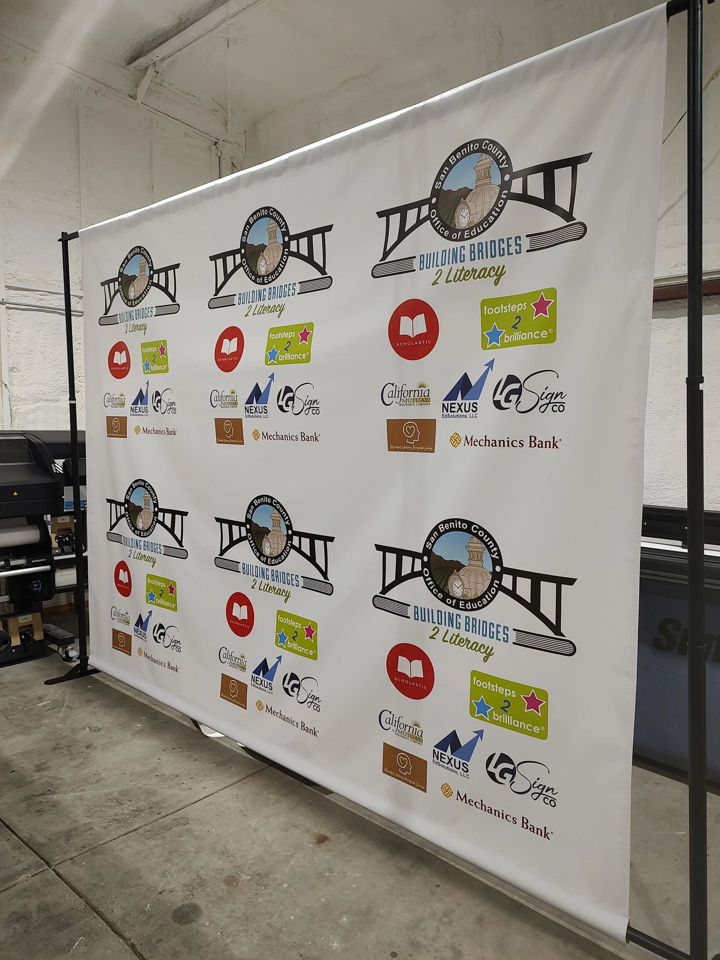 Pages-LG Sign Co. Hollister Premiere on-site sign and printing company