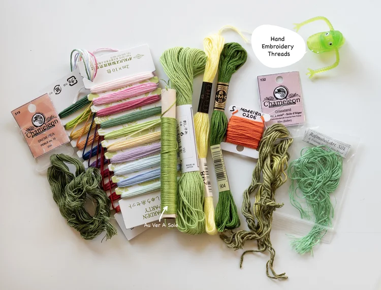 Types of Threads I Use — Katrin Vates Art