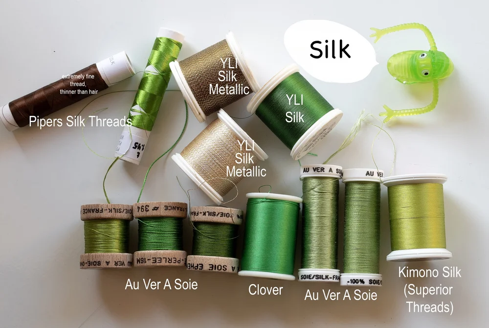 Types of Threads I Use — Katrin Vates Art