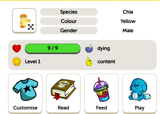 Neopets Guide: How to Make Your Neopet Hungry