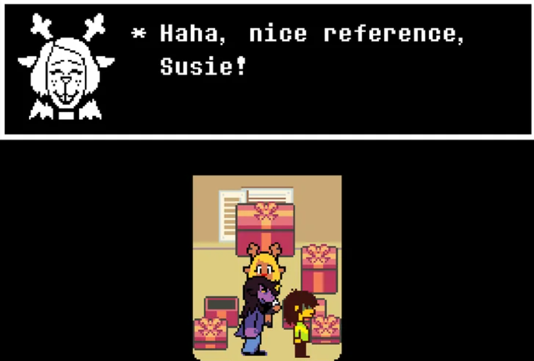 Deltarune Among Us Reference & Location