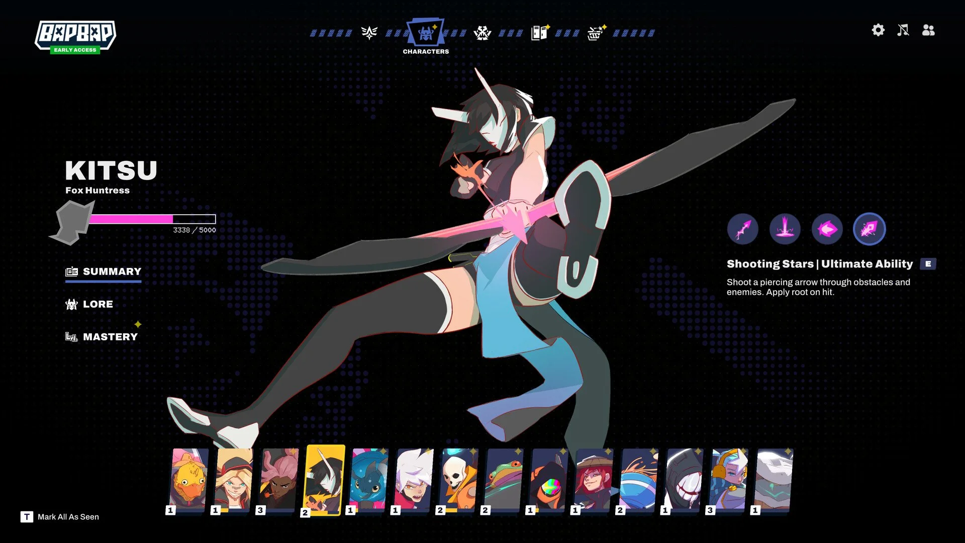 BAPBAP All Character Guides