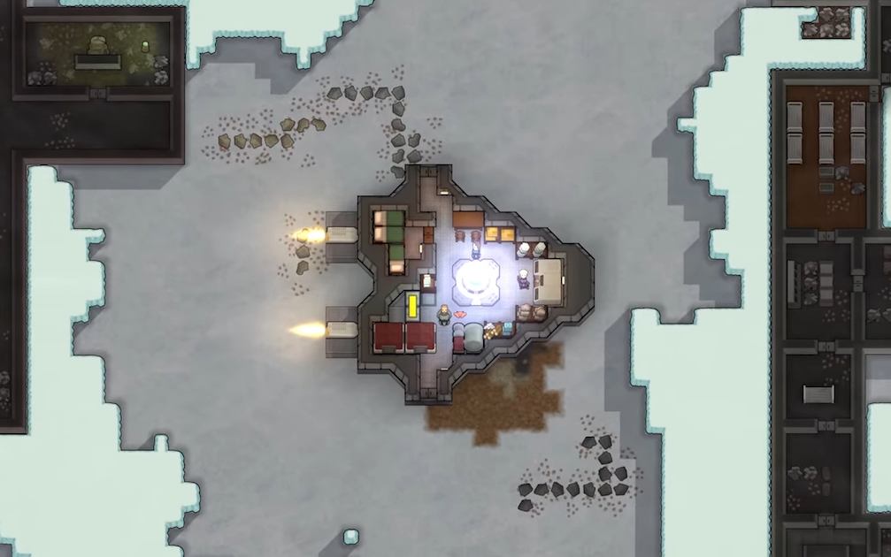 RimWorld Odyssey Gravship Power Guide