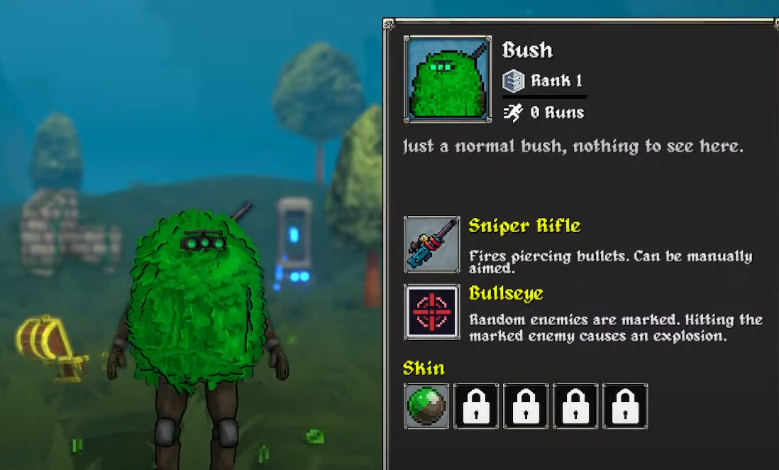 MegaBonk Bush Character Guide