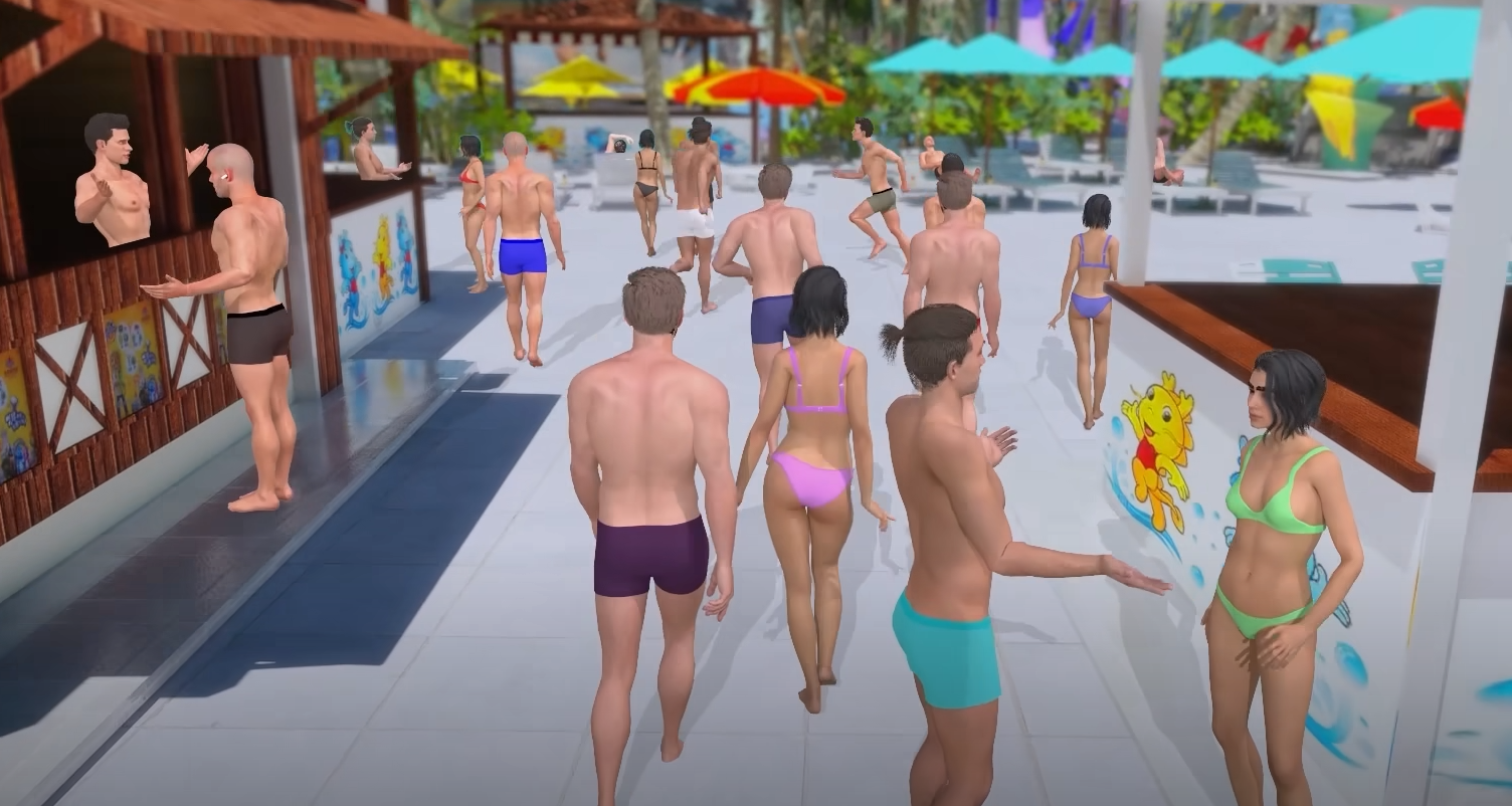 Waterpark Simulator How to Turn Away Perverts