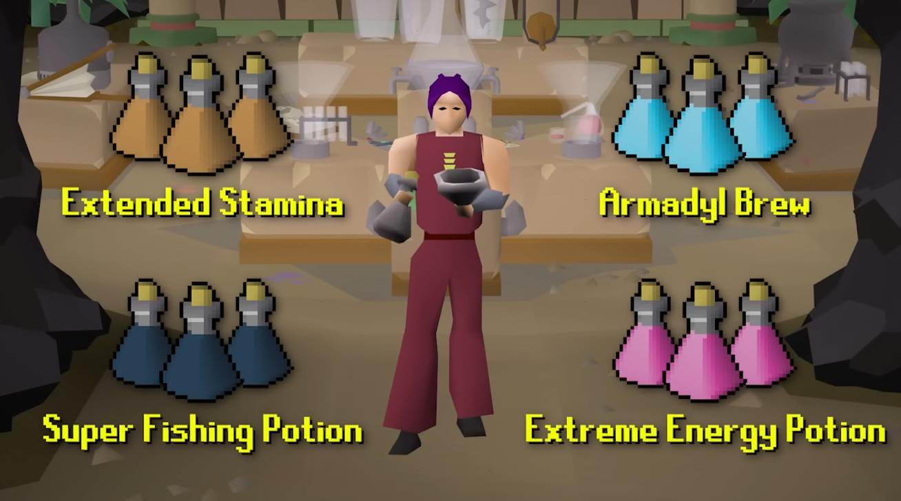 OSRS Sailing New Potions Herblore Guide