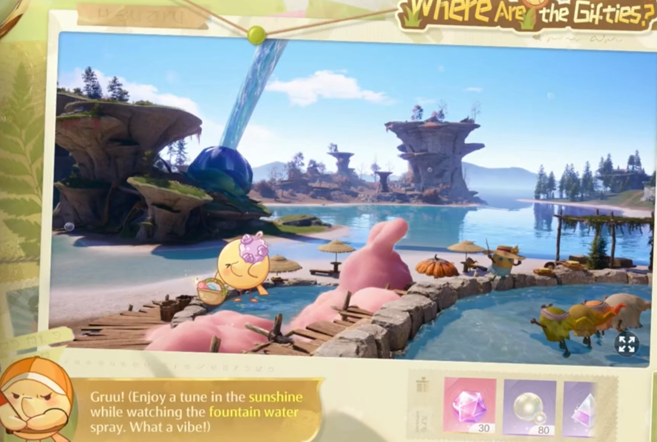 Where Are the Gifties Event & Location Guide - Infinity Nikki
