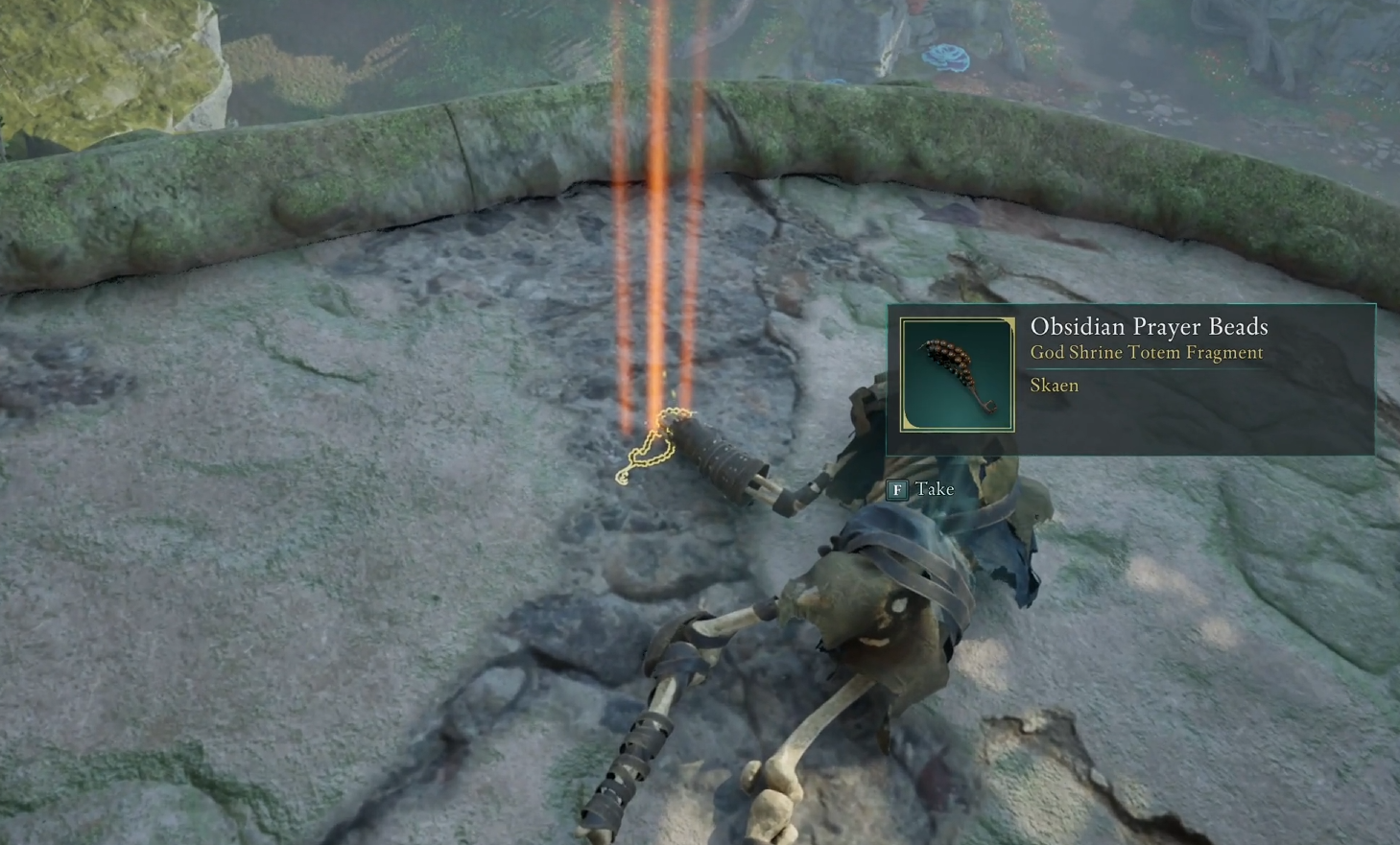 How to Get Obsidian Prayer Beads Avowed | Totem Fragment Guide