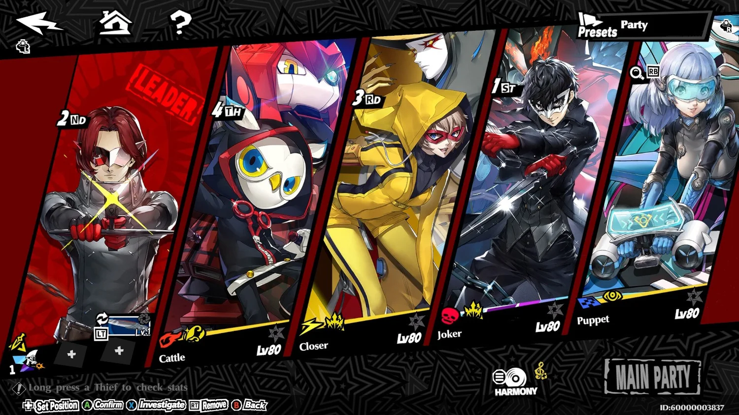 All Characters List | Persona 5: The Phantom X Guide