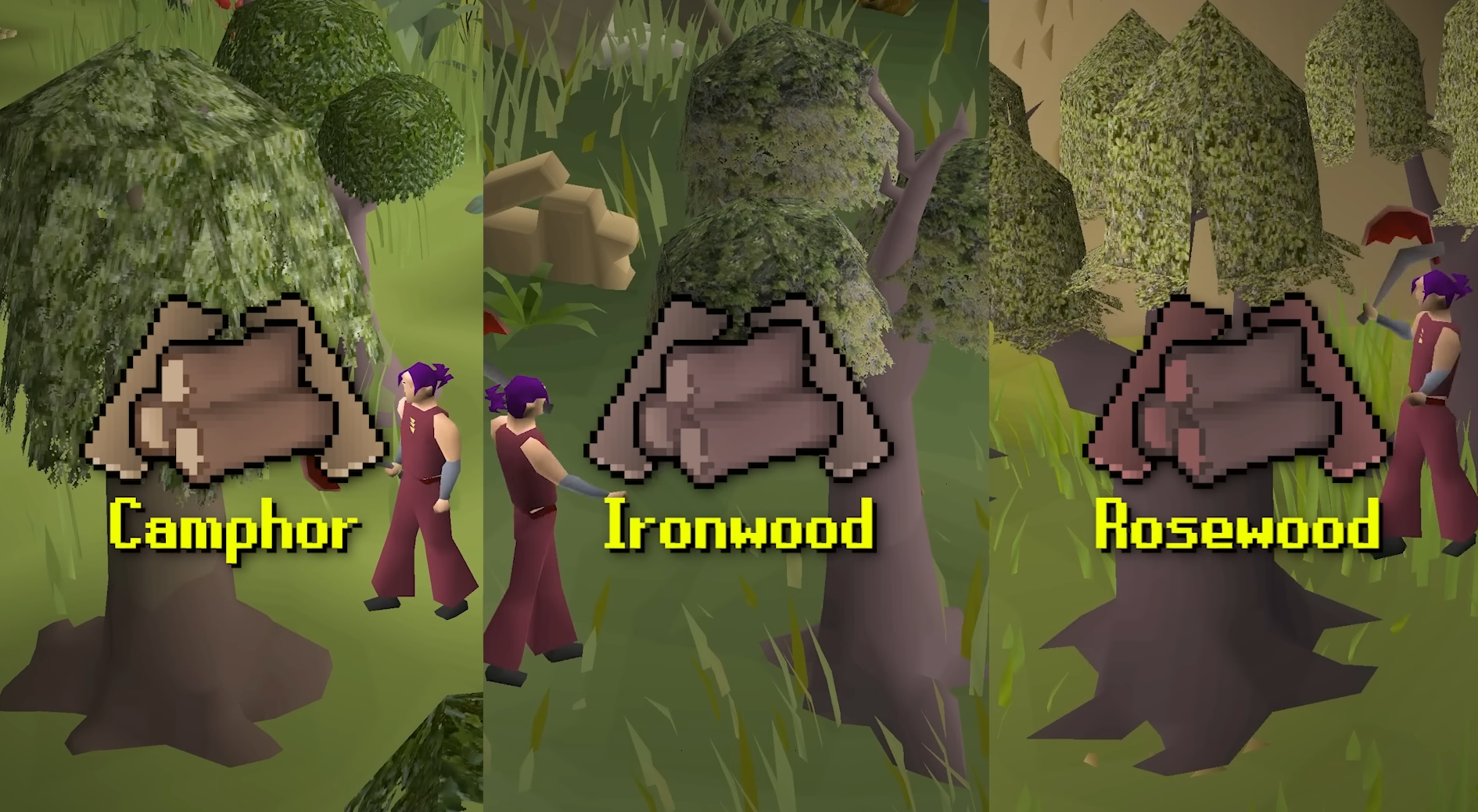 OSRS Sailing New Trees & Logs Woodcutting Guide