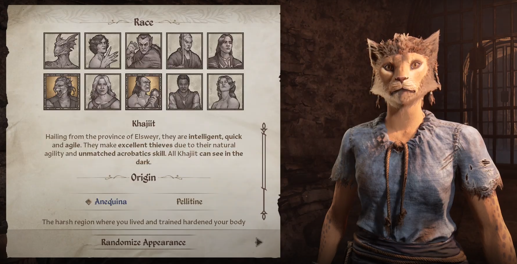 Oblivion Remastered Khajiit Guide: Everything You Need to Know
