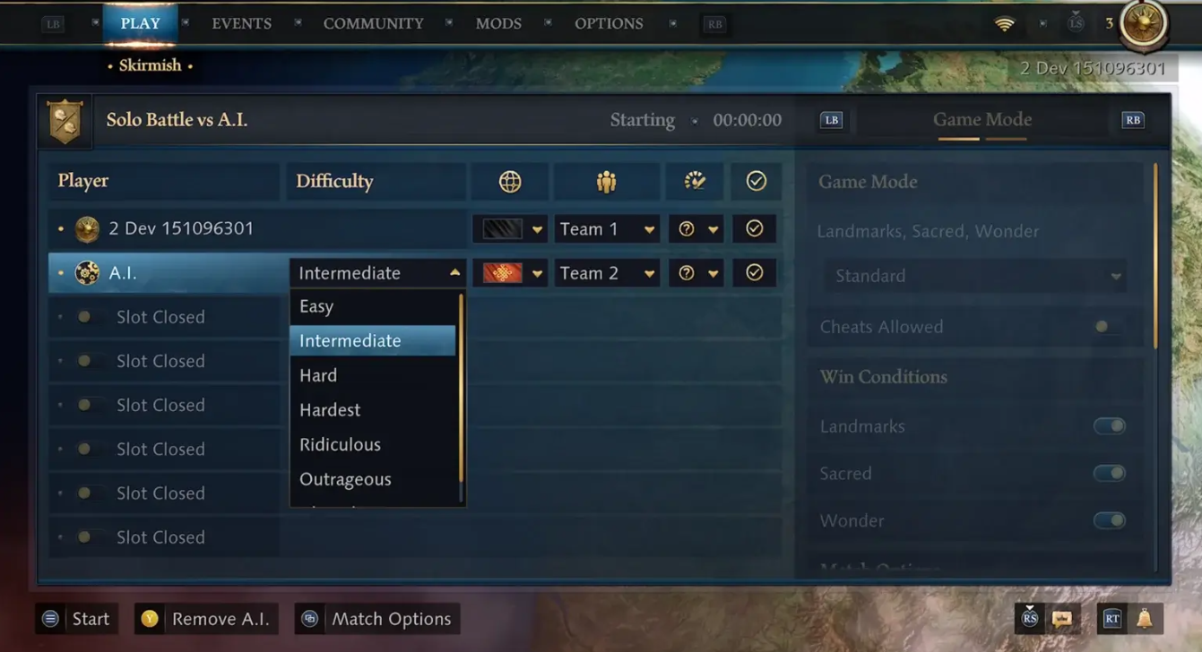 Age of Empires IV: AI Difficulty Levels Guide