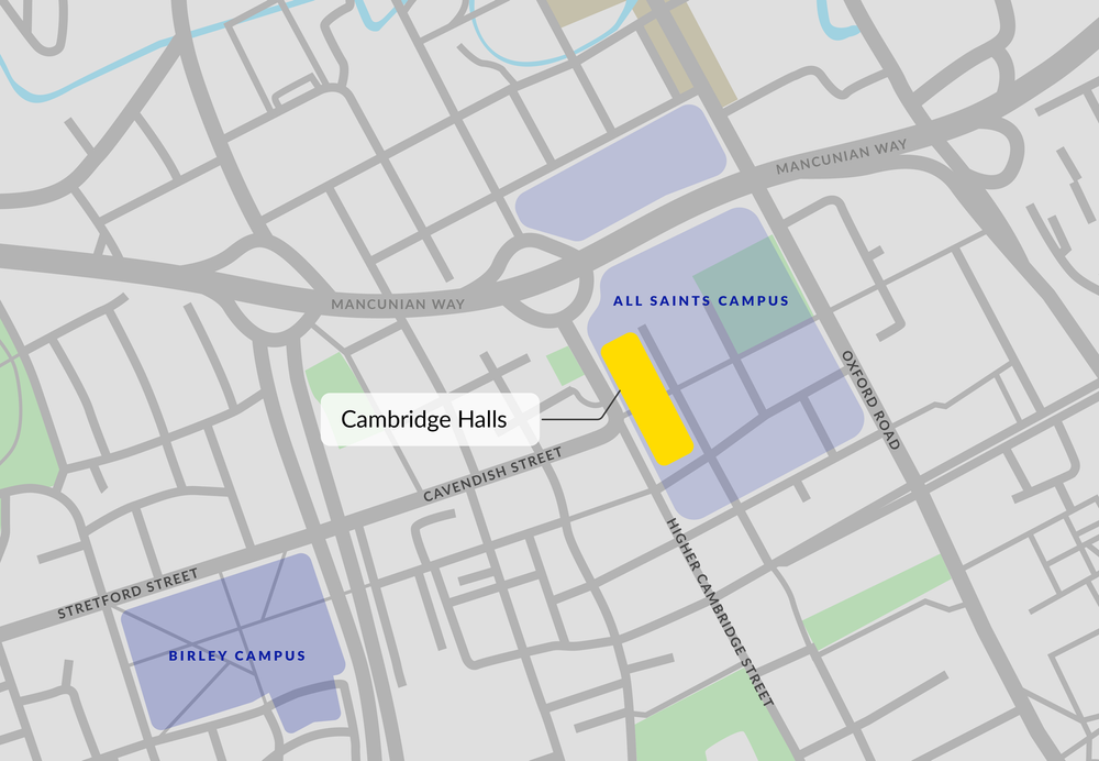 Cambridge Halls — New Cambridge Halls, All Saints Campus