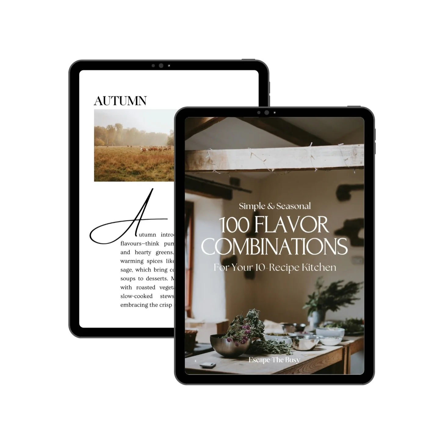 Free eBook — escape the busy.