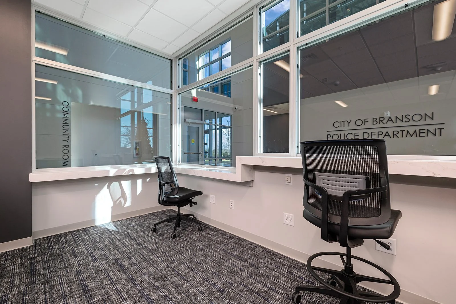 Branson Police Department Headquarters — Grooms Office Environments