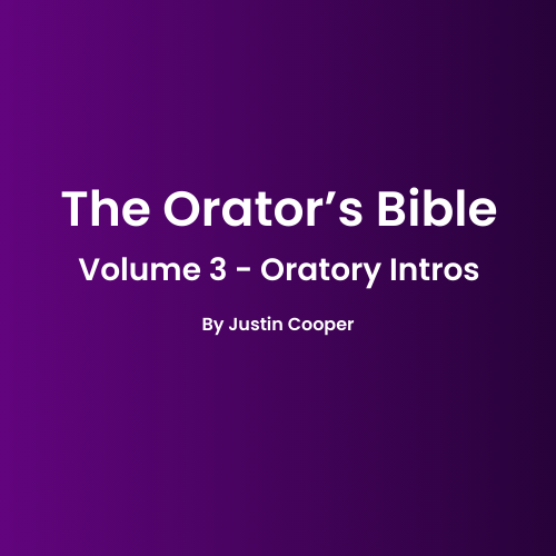 Original Oratory — Justin Cooper Speech