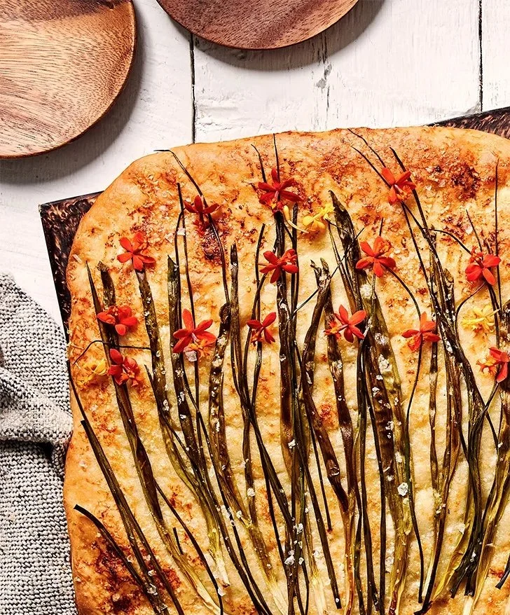 Scallion Chive Flatbread — Erin Jeanne McDowell