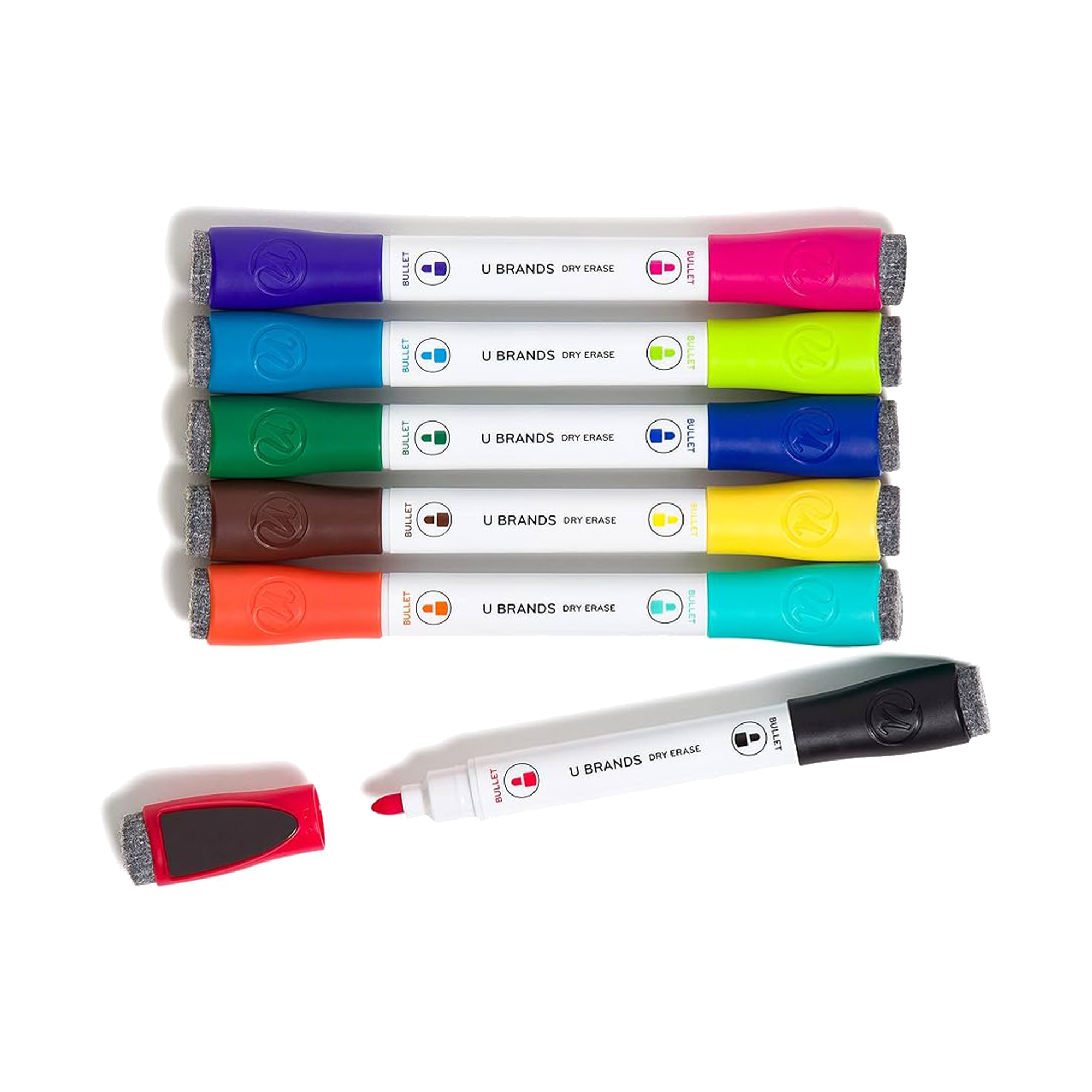 Set of 6 Double Sided Dry Erase Markers — Erin Jeanne McDowell