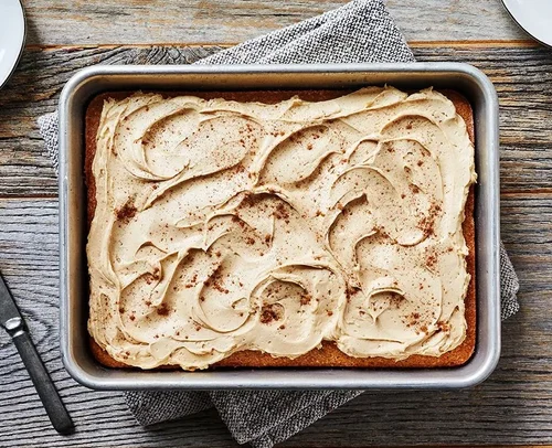 Cinnamon Sheet Cake with Cider Frosting — Erin Jeanne McDowell