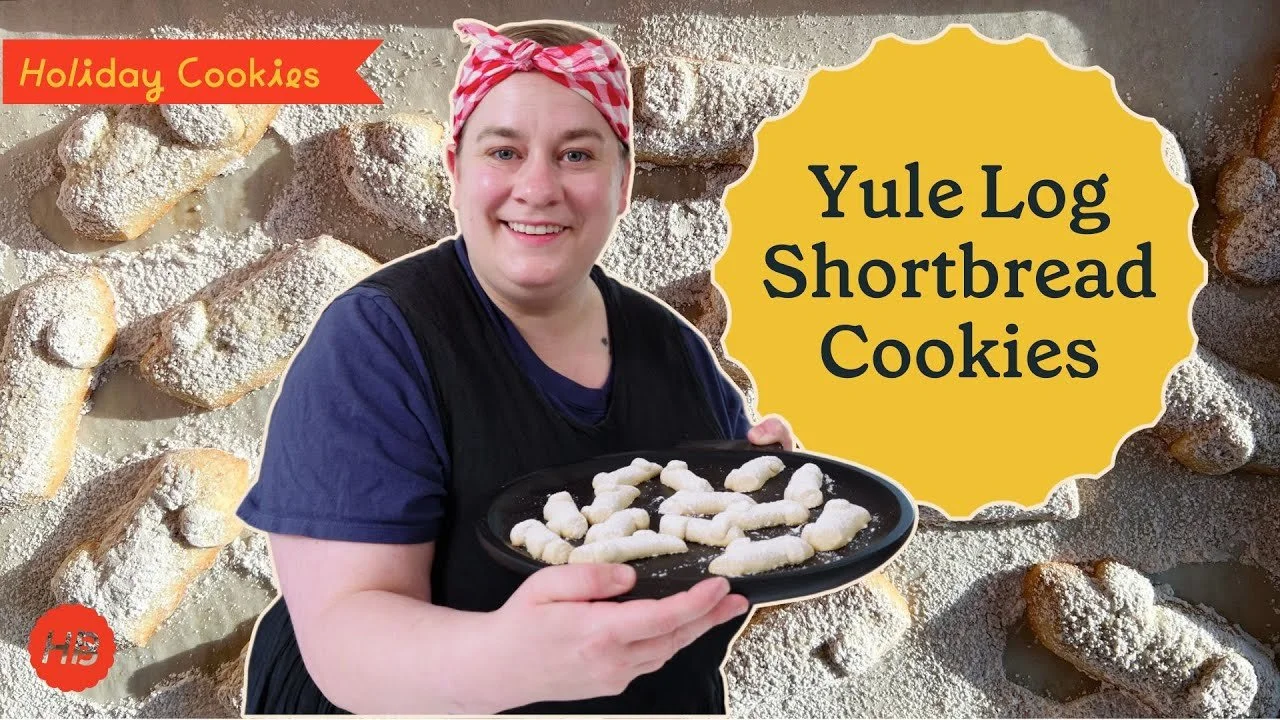 Yule Log Shortbread — Erin Jeanne McDowell
